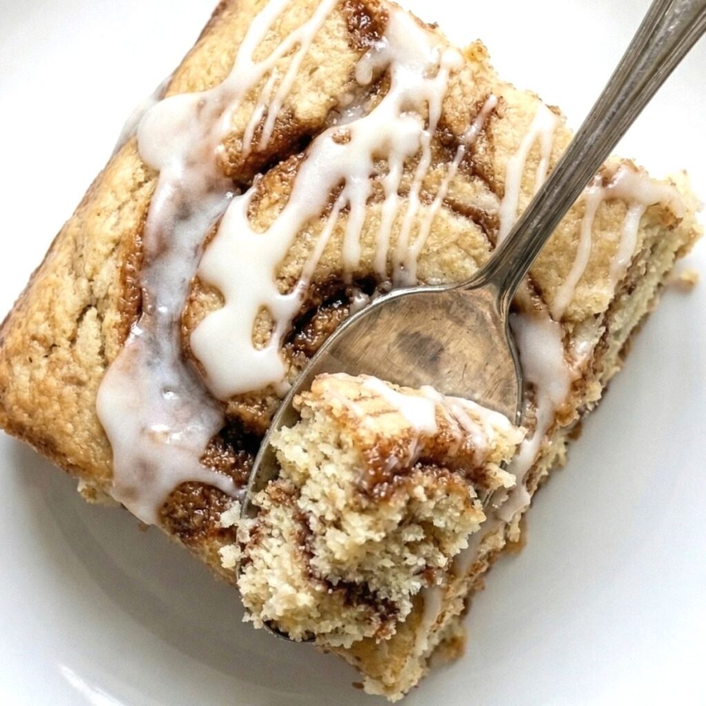 Gluten Free Cinnamon Roll Sheet Cake Recipe